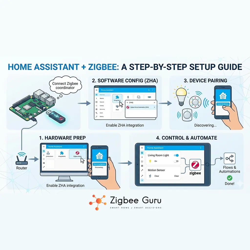 Home Assistant + Zigbee: A Step-by-Step Setup - Zigbee Guru
